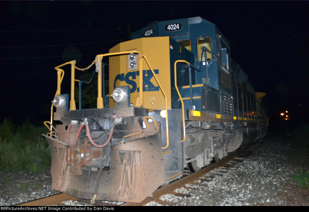 CSX SD40-3 4024